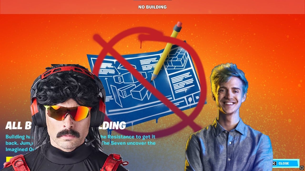 Content Creators Agree, Fortnite's No-Build Gimmick is Fun & Refreshing