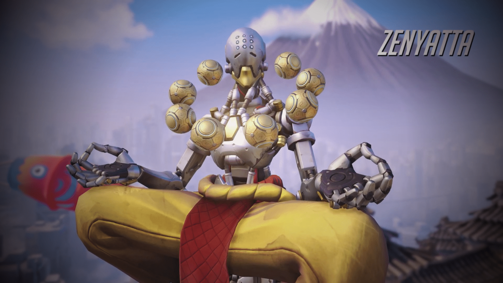 Overwatch: Zenyatta Guide, Let The Balls Heal You