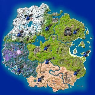 All Fortnite C3 S3 Exotic Weapons Locations