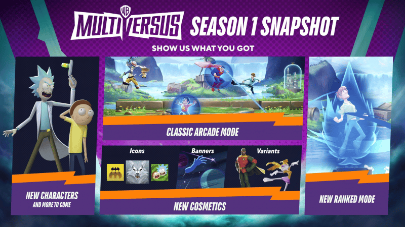 MultiVersus Season 1 + Rick & Morty Release Dates Announced