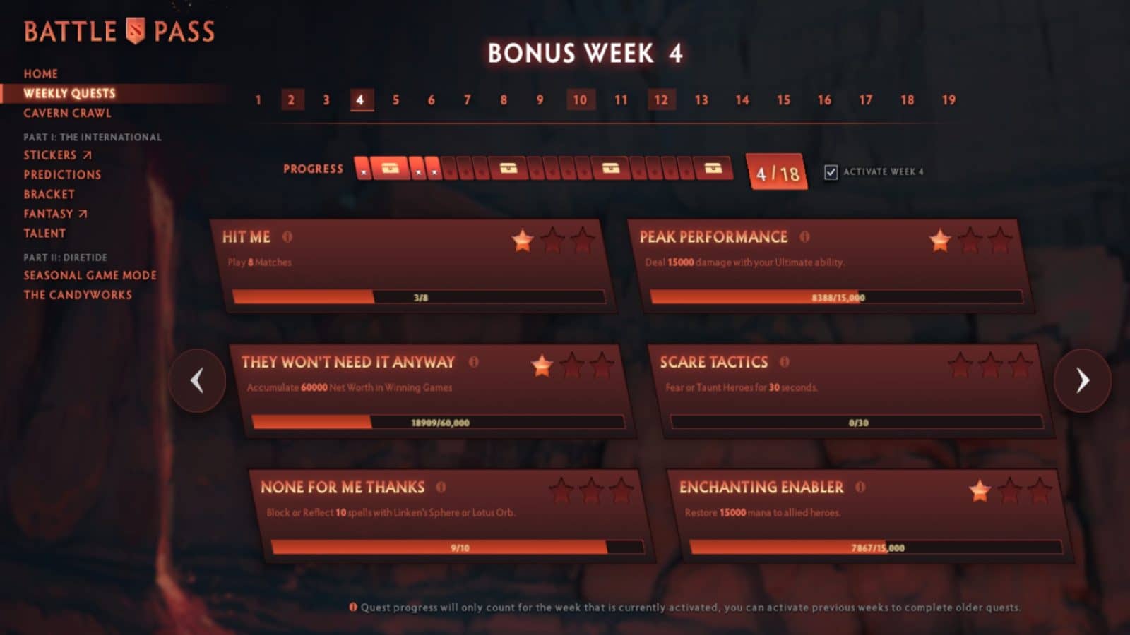 Dota 2: Battle Pass 2022 - Guide to Completing Weekly Quests for Week 4