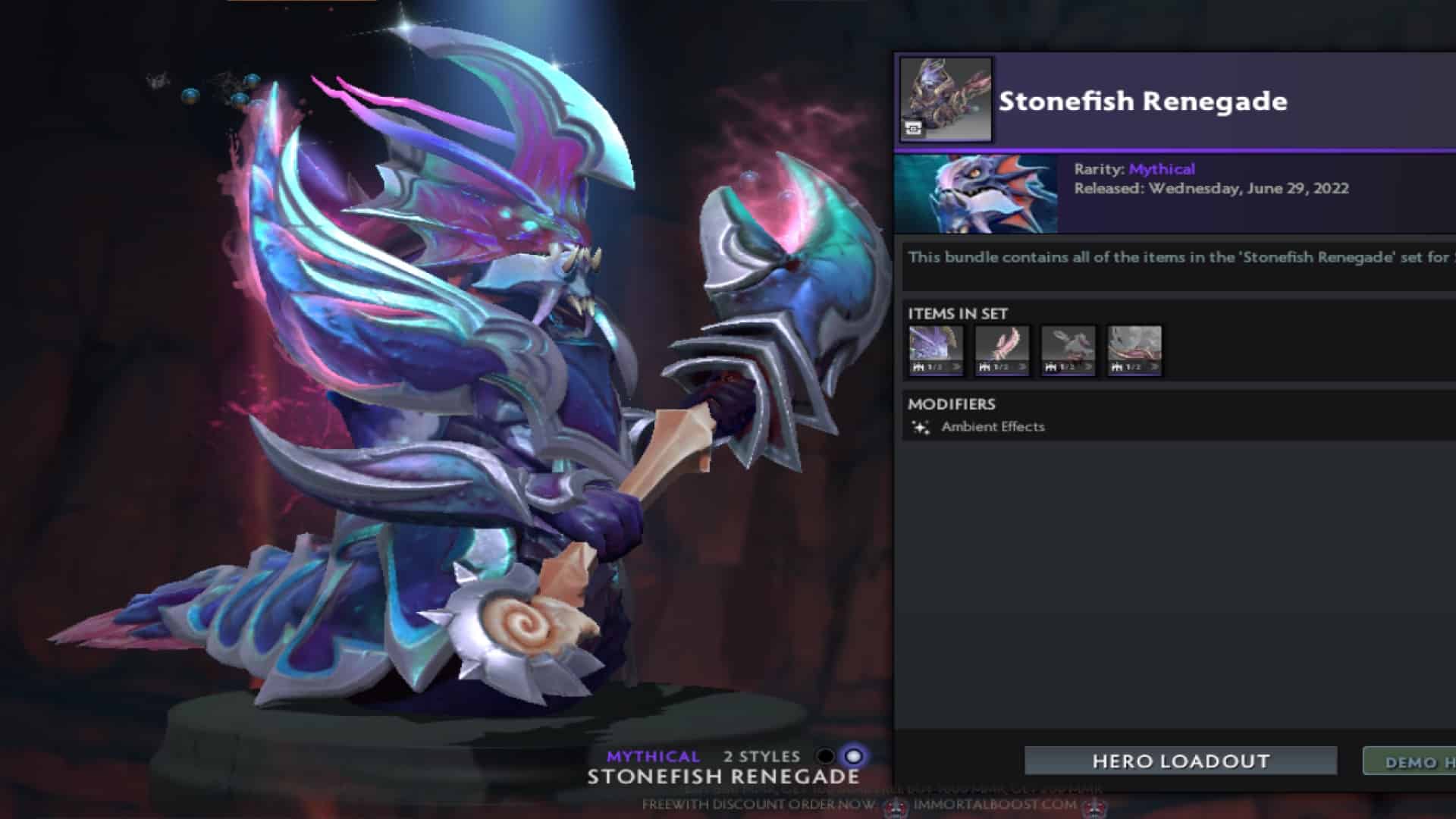 Dota 2: Battle Pass 2022 - How to Unlock Slardar in Cavern Crawl