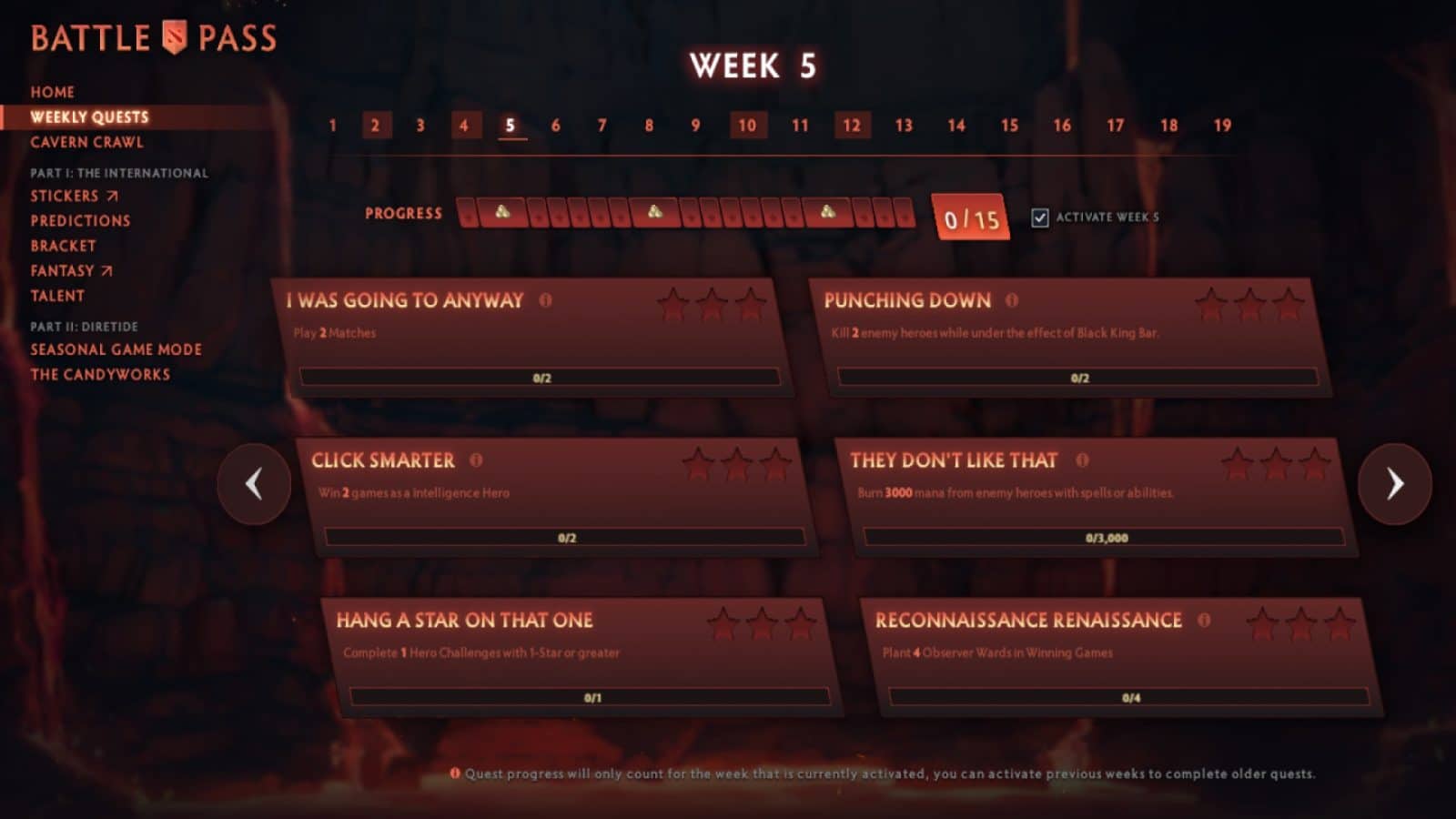 Battle Pass 2022 - Guide to Completing Weekly Quests for Week 5