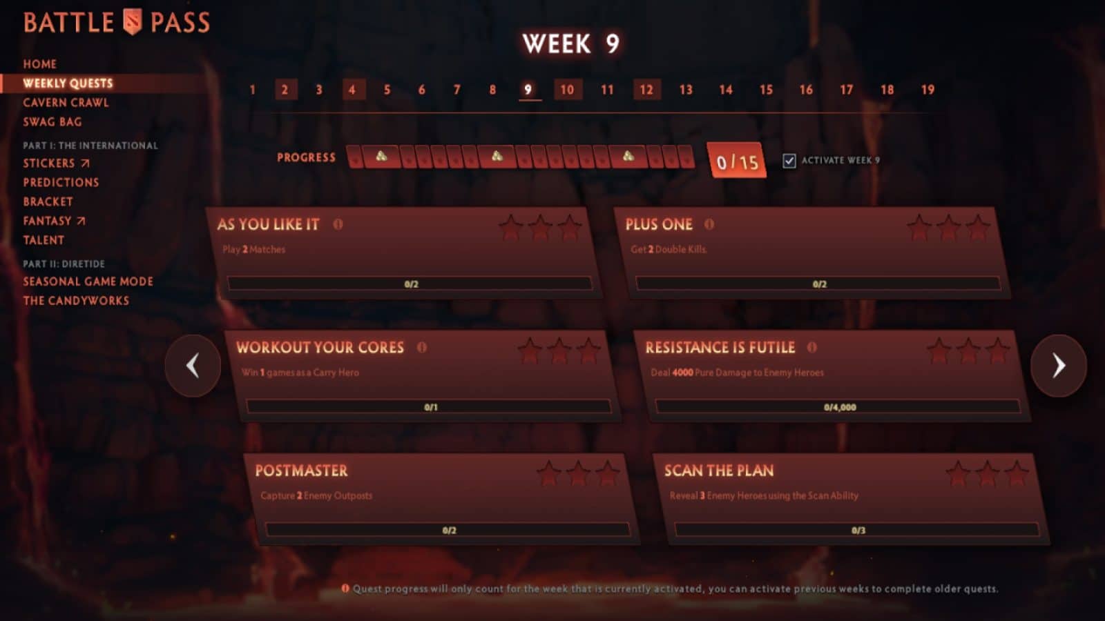 Battle Pass 2022 - Guide to Completing Weekly Quests for Week 9