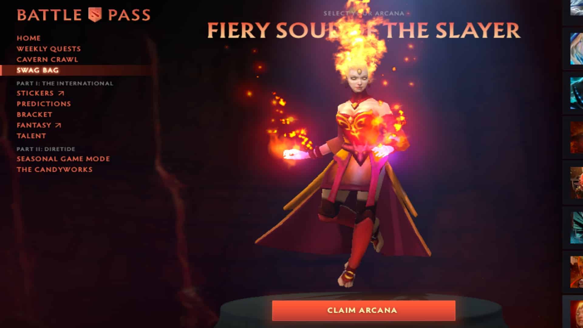 Battle Pass 2022 - Best Arcanas from The International 2022 Swag Bag