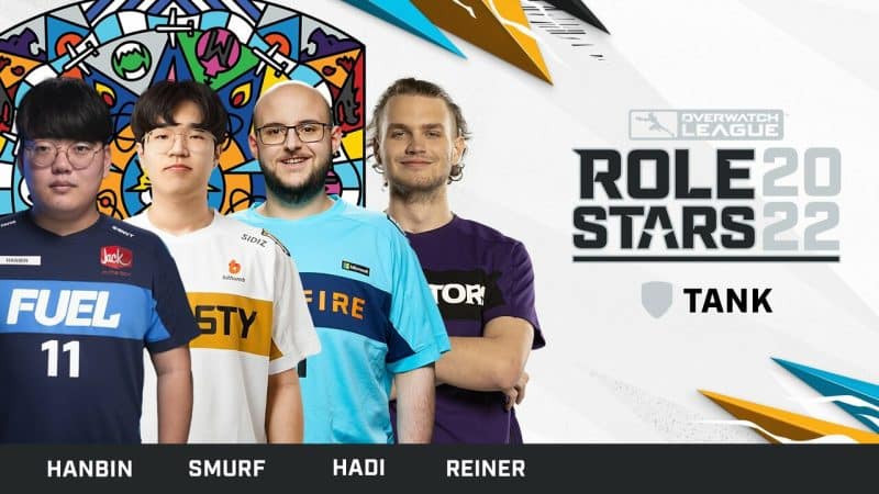 Overwatch League 2022 Role Stars - Best Tank Players