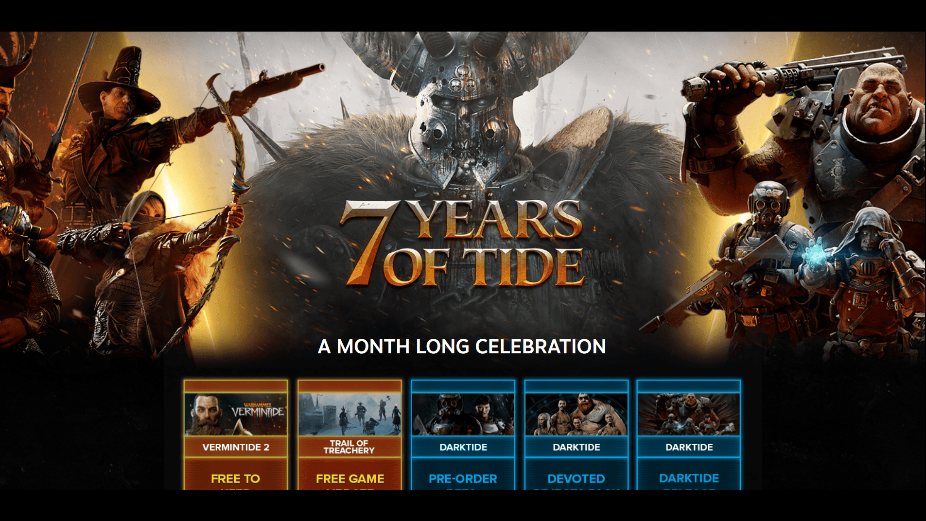 Celebrate 7 Years Of Vermintide Leading Up To Darktide's Release