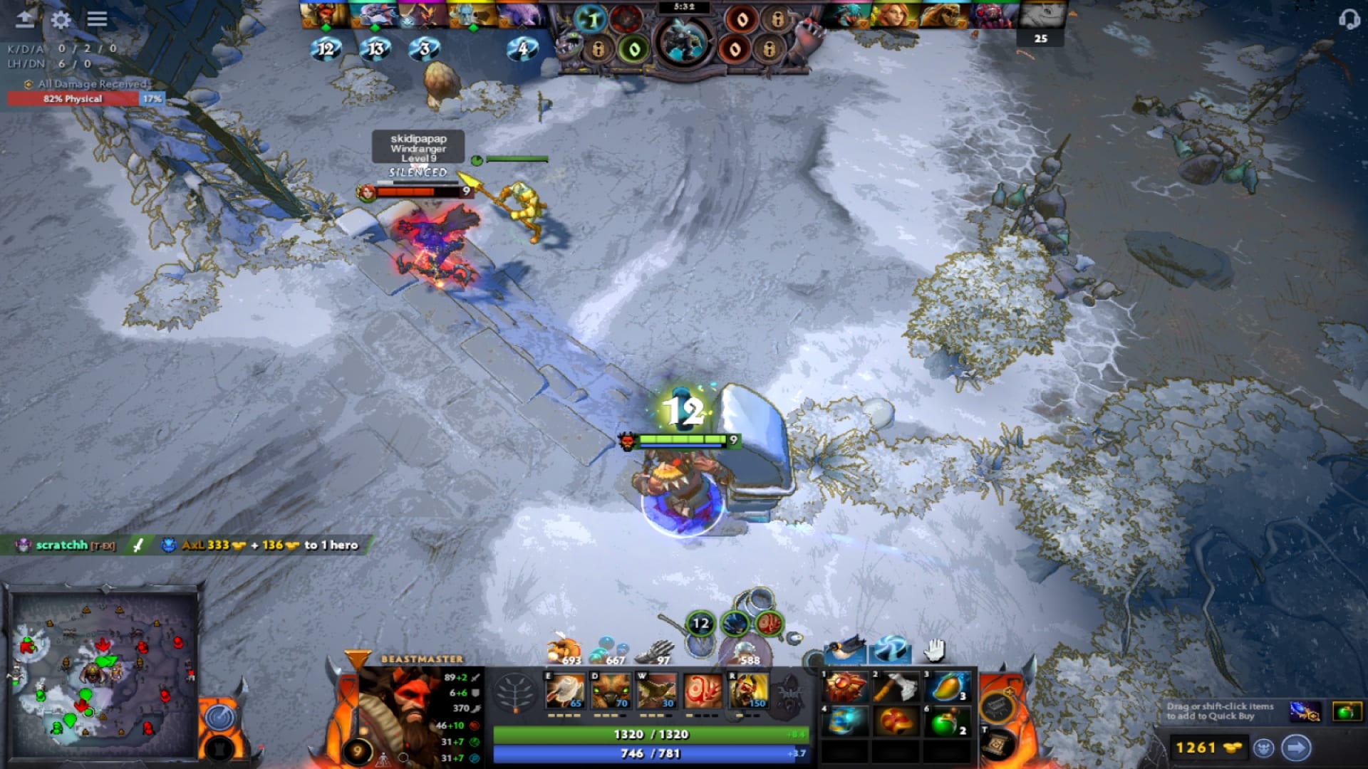 Battle Pass 2022 - How to Play Beastmaster in Diretide