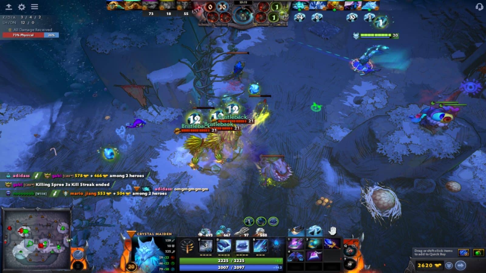 Battle Pass 2022 - How to Play Crystal Maiden in Diretide