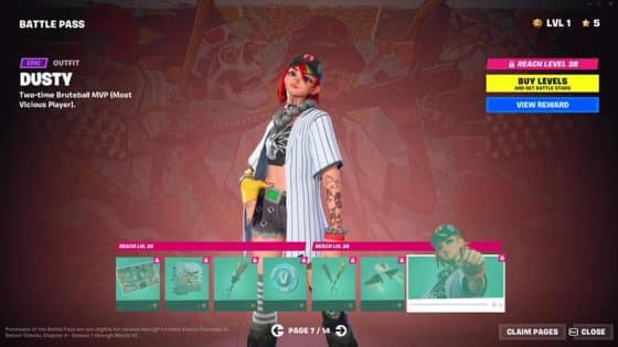 Fortnite Chapter 4 Battle Pass – All Tiers and Rewards