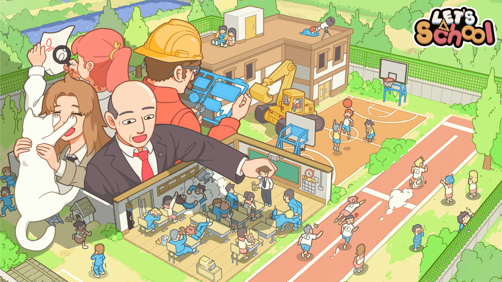 Pathea Games Reveals Charming New Management Sim - “Let’s School”