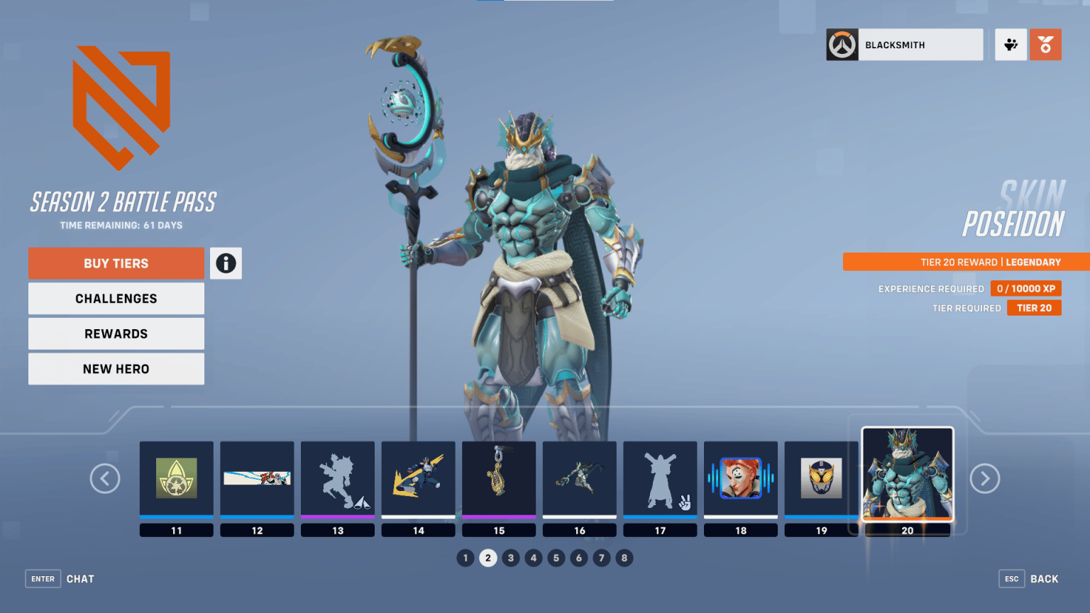 Overwatch 2 Battle Pass – Season 2 Rewards