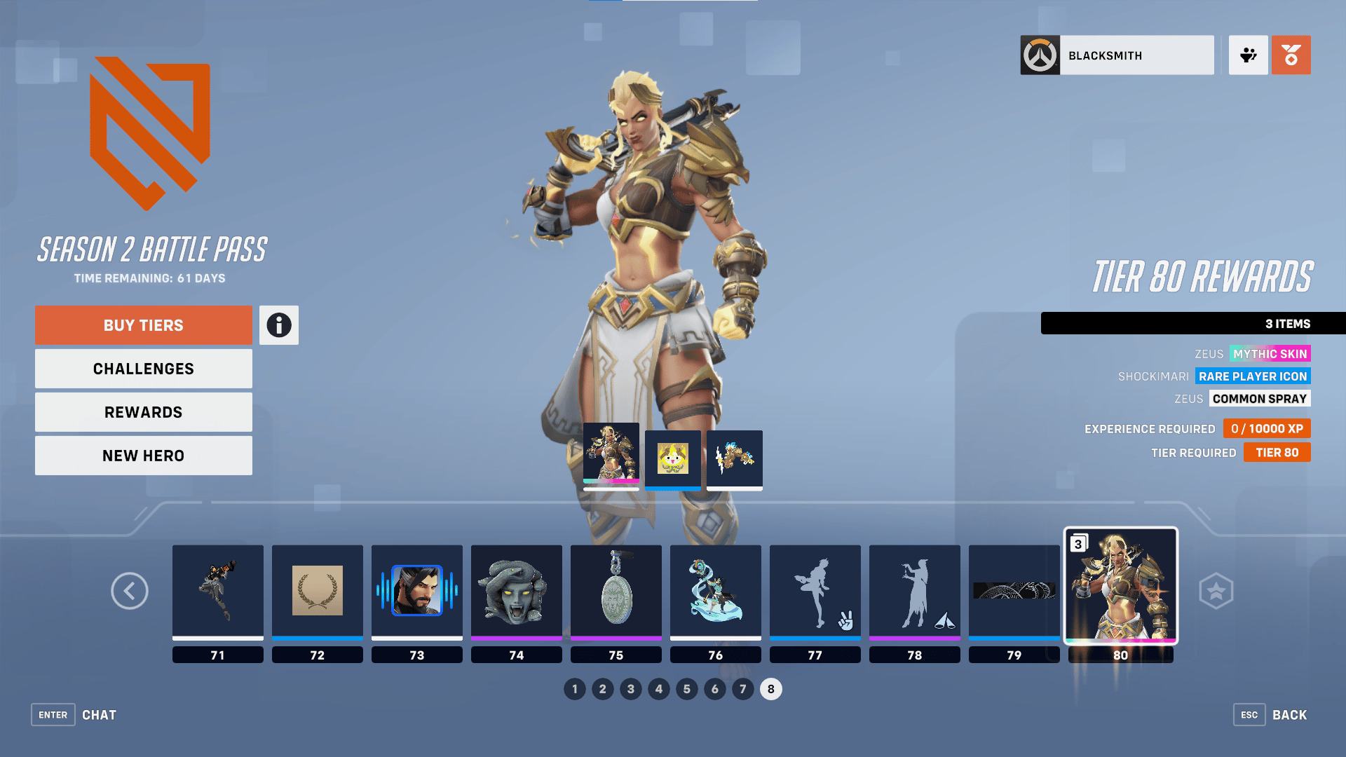 Overwatch 2 Battle Pass – Season 2 Rewards