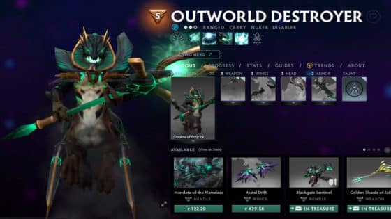 Dota 2 Outworld Destroyer Guide - Get Killing Sprees in Battles