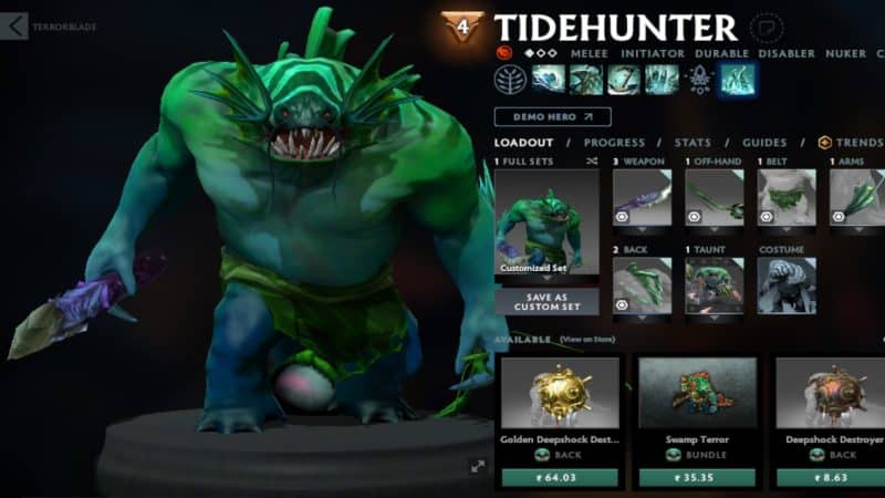 Dota 2 Tidehunter Guide - Weaken Opponents to Win Team Fights