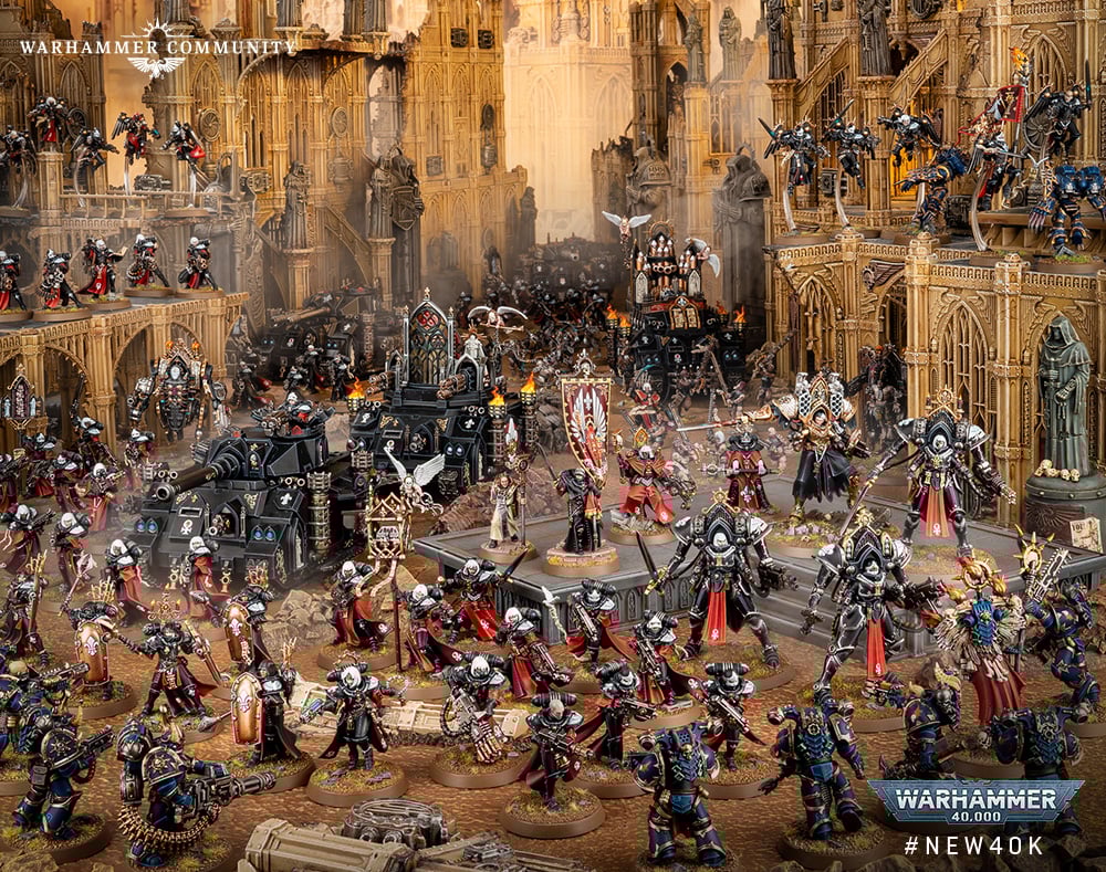 Warhammer 40k Sisters of Battle Faction Focus Shows that the Holy ...