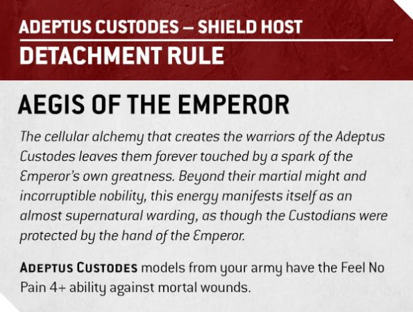 Warhammer 40k Adeptus Custodes Faction Focus Shines the God-Emperor’s ...