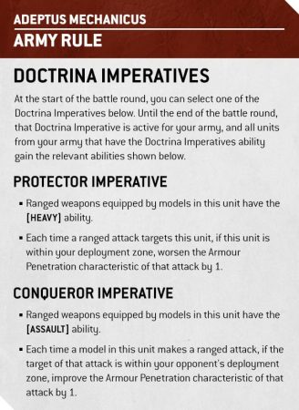 Warhammer 40k Adeptus Mechanicus Faction Focus Brings Us the Blessings ...