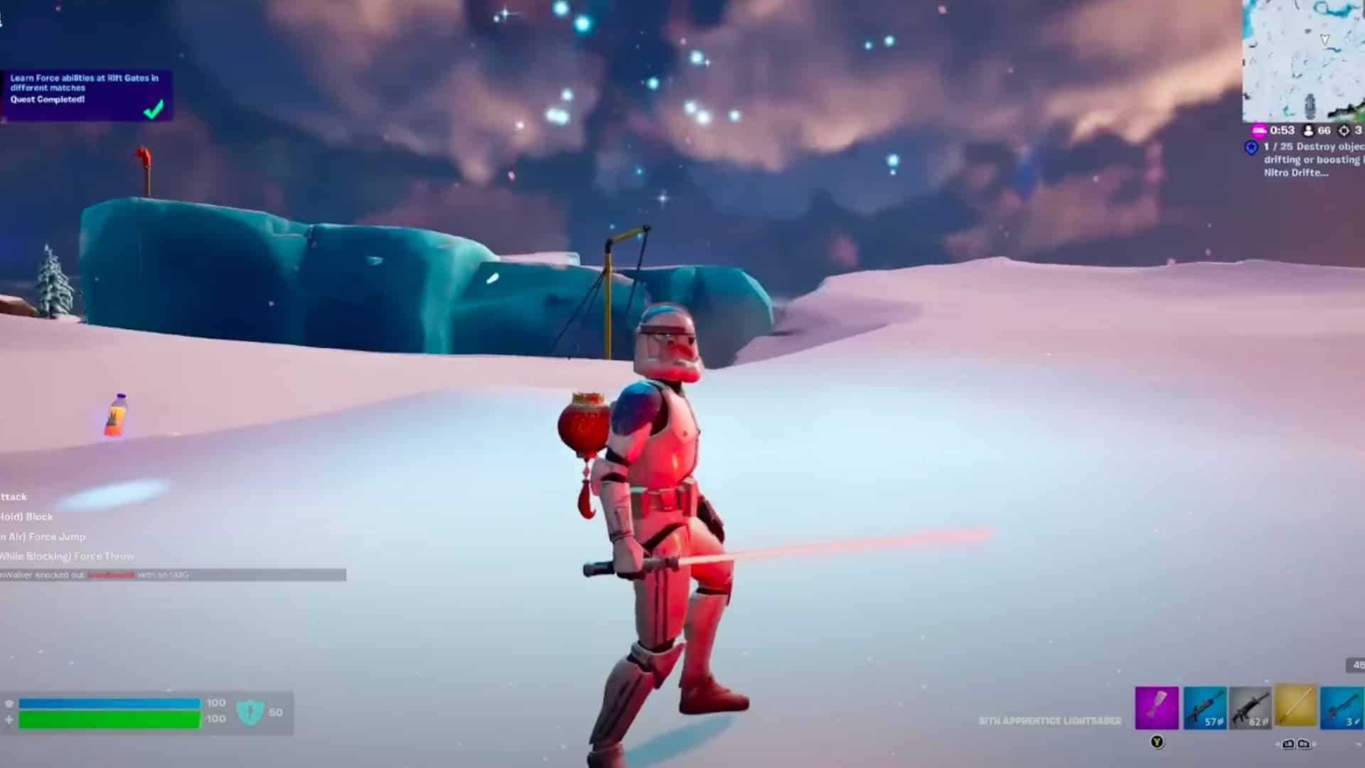 Where to Get 3 New Fortnite Force Powers and Lightsabers To Win