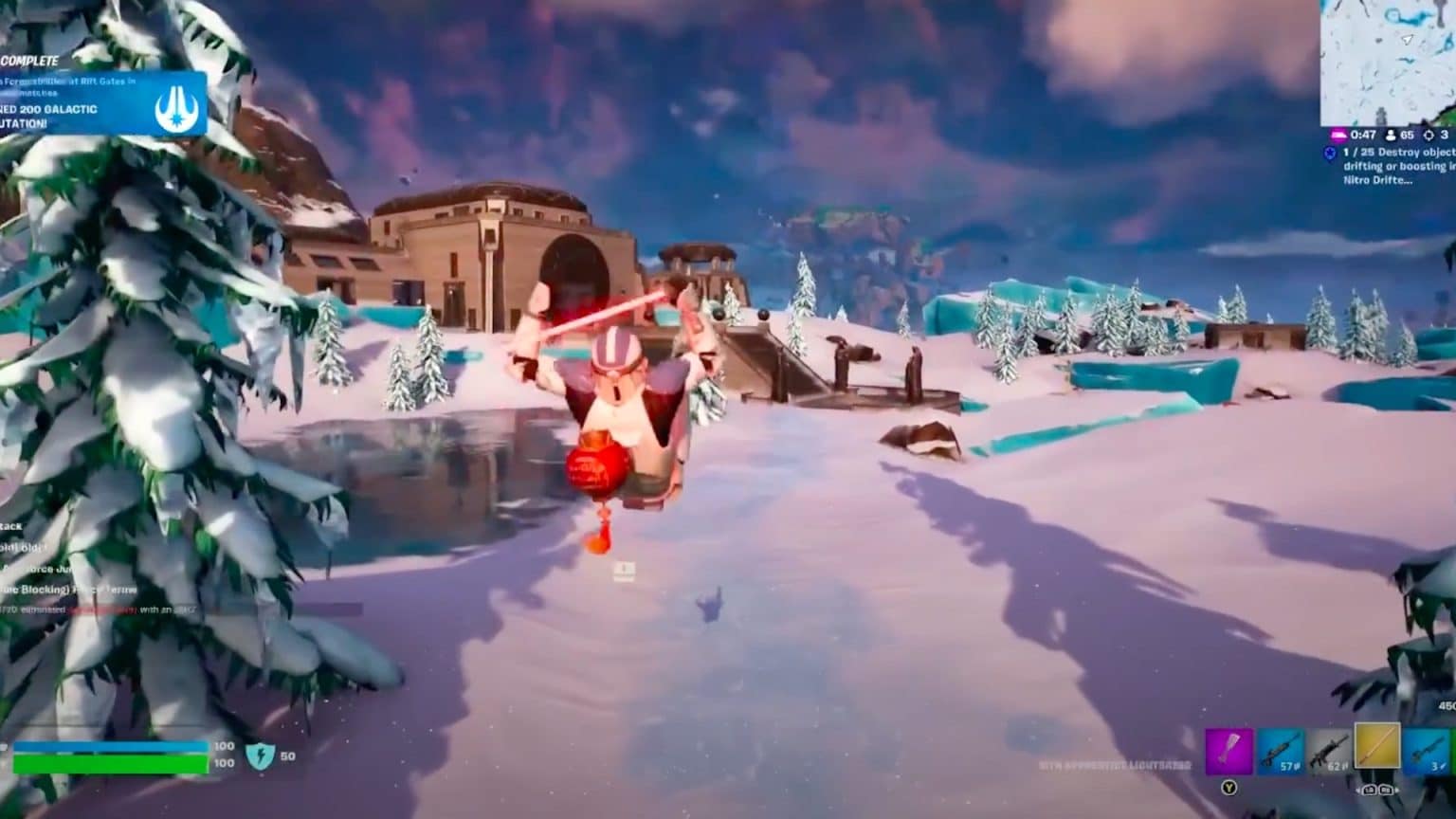 Where to Get 3 New Fortnite Force Powers and Lightsabers To Win