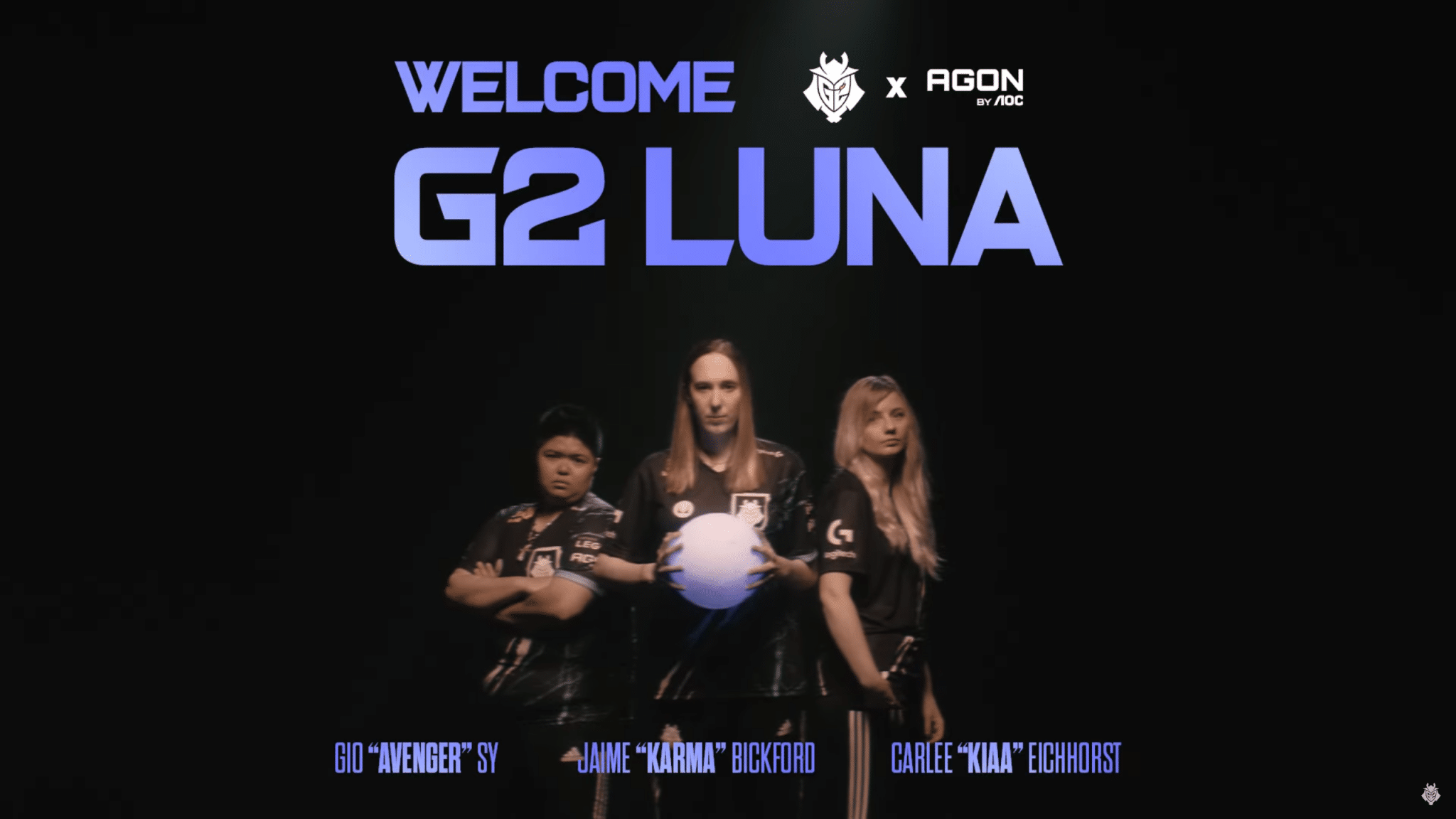 G2 Esports' New Women's Rocket League Team G2 LUNA