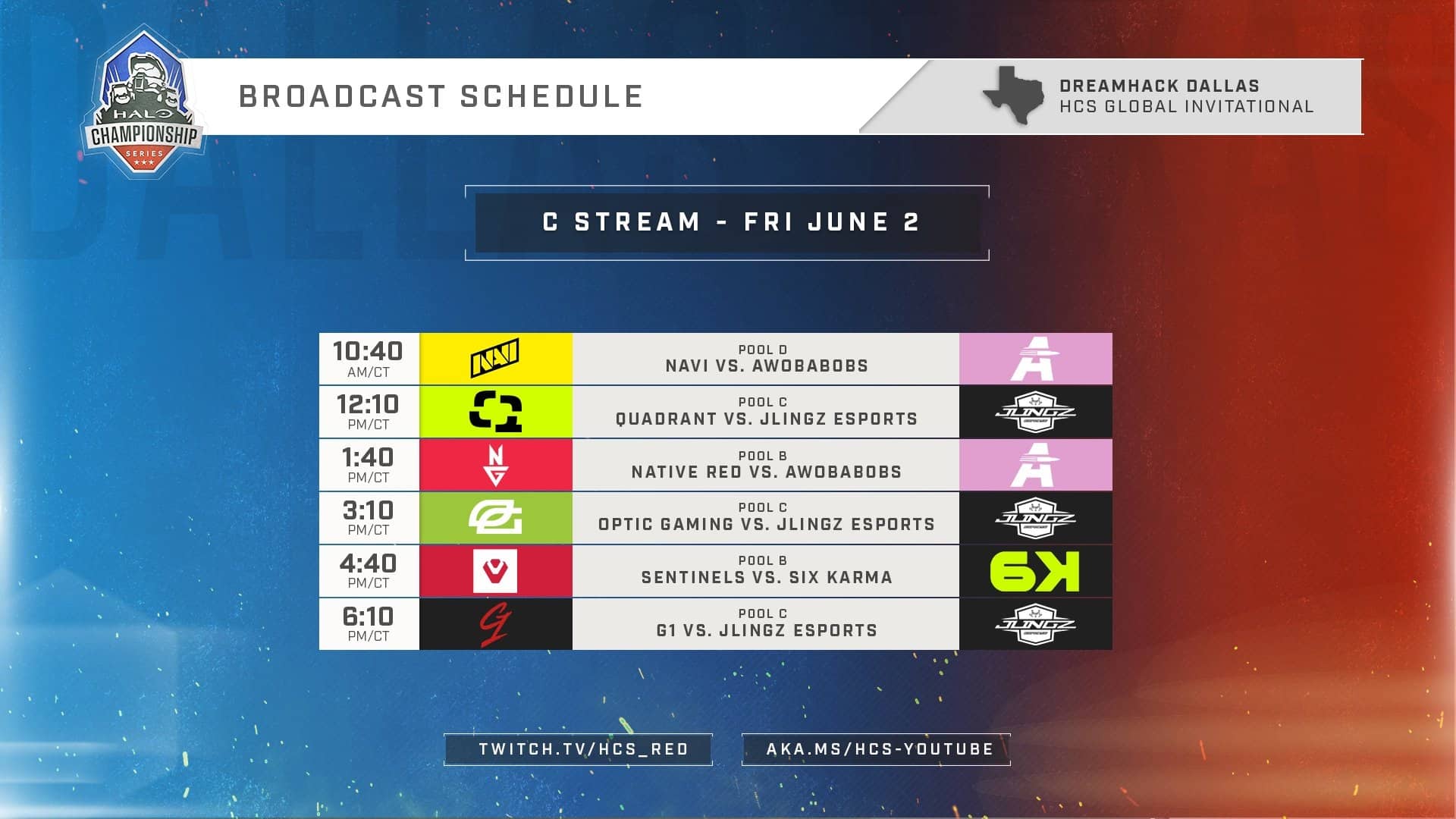 Halo Infinite HCSDallas23: Teams, Schedule, How to Watch and More