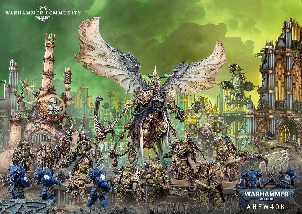 Warhammer 40k Death Guard Faction Focus Blesses the Devotees of ...