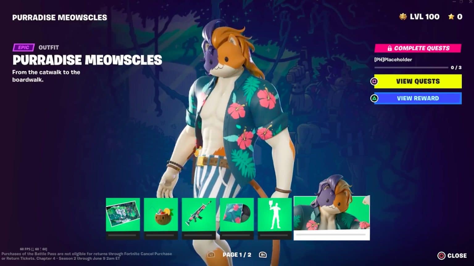 All Fortnite Chapter 4 Season 3 Battle Pass Tiers