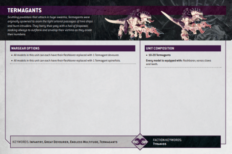 Warhammer 40k Leviathan Box Unit Datasheets are Here - and They Look Great!