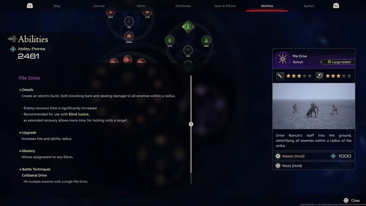 Final Fantasy 16 Abilities and How to Get Ability Points