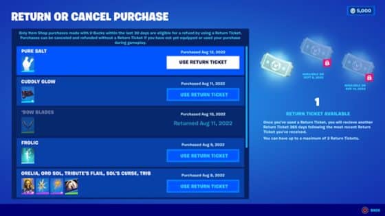 How to Refund Fortnite Account Purchases – 3 Tickets
