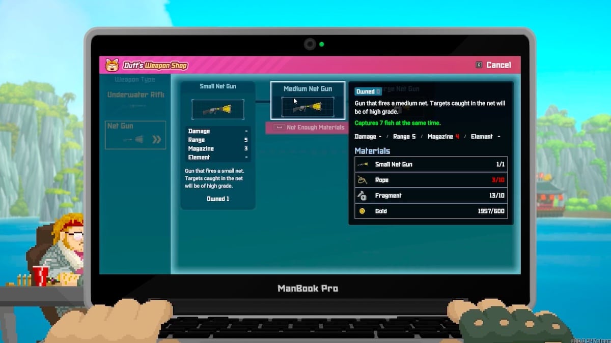 How to Upgrade Weapons in Dave the Diver - Best Upgrades