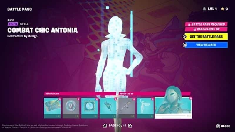 Full Fortnite C4 S4 Battle Pass – All Tiers and C4 S4 Skins