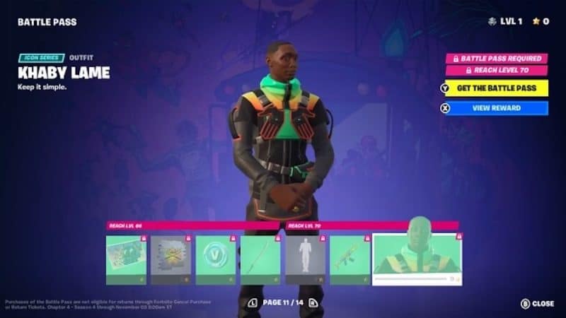 Full Fortnite C4 S4 Battle Pass – All Tiers and C4 S4 Skins