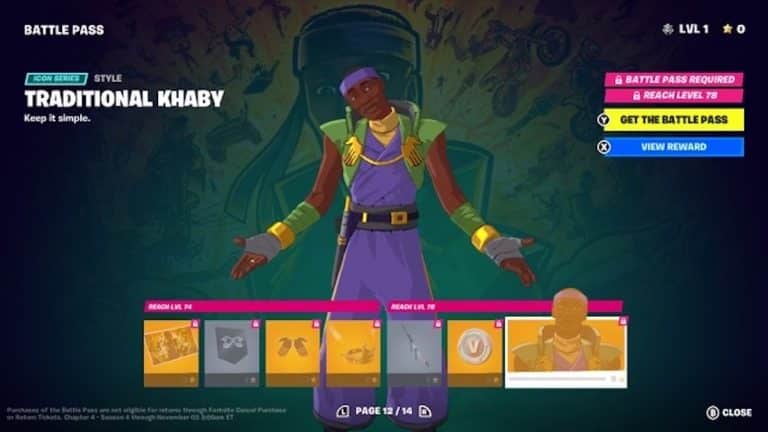 Full Fortnite C4 S4 Battle Pass – All Tiers and C4 S4 Skins