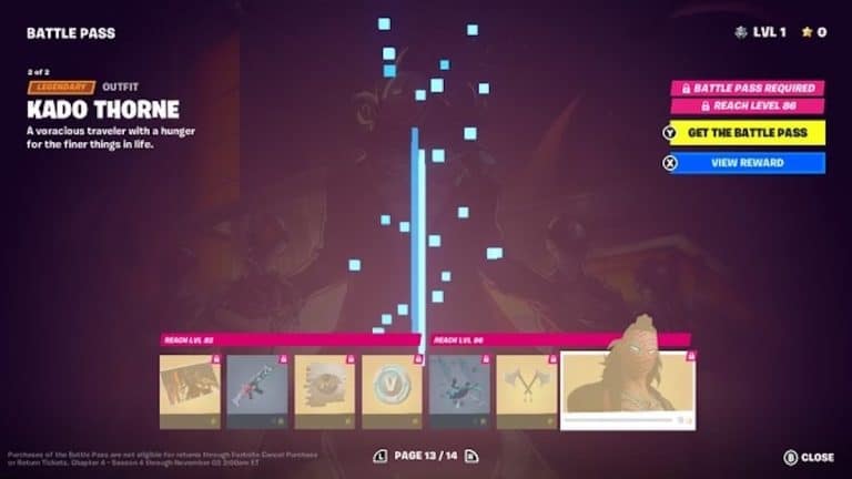 Full Fortnite C4 S4 Battle Pass – All Tiers and C4 S4 Skins