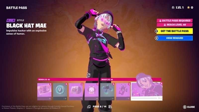 Full Fortnite C4 S4 Battle Pass – All Tiers and C4 S4 Skins