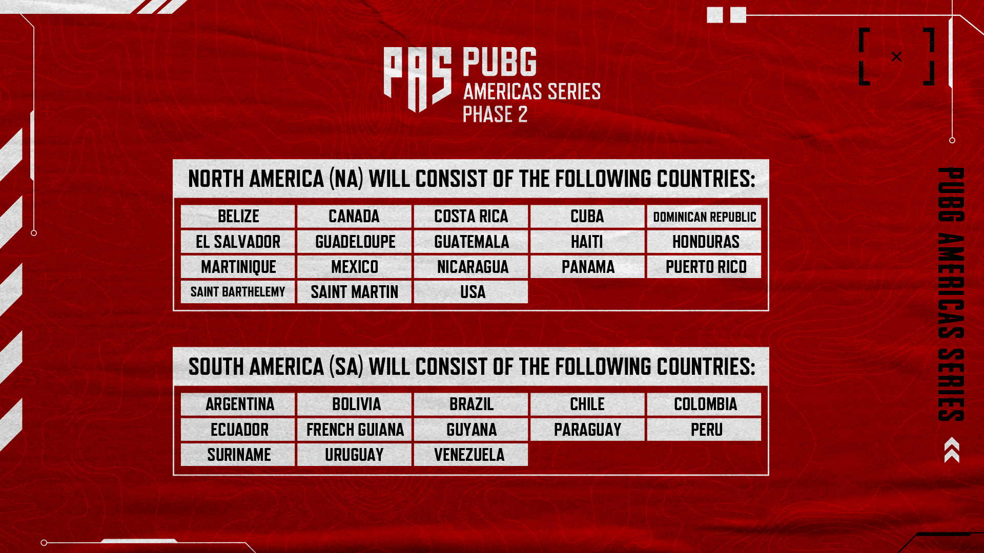 PUBG Americas Series Phase 2 Qualifiers Announcement Details