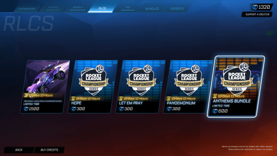 Rocket League Champions Road Event