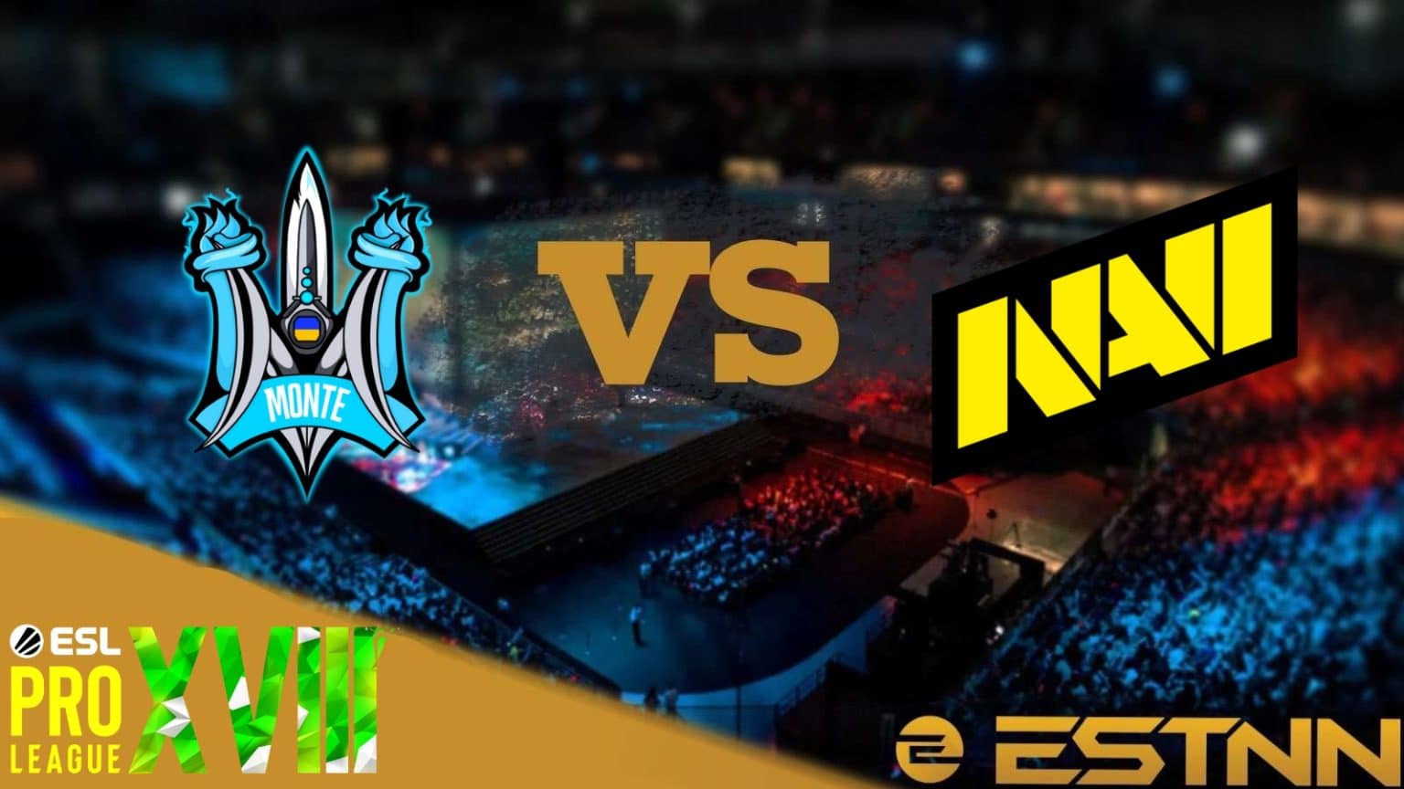Monte vs NAVI Preview and Predictions: ESL Pro League Season 18