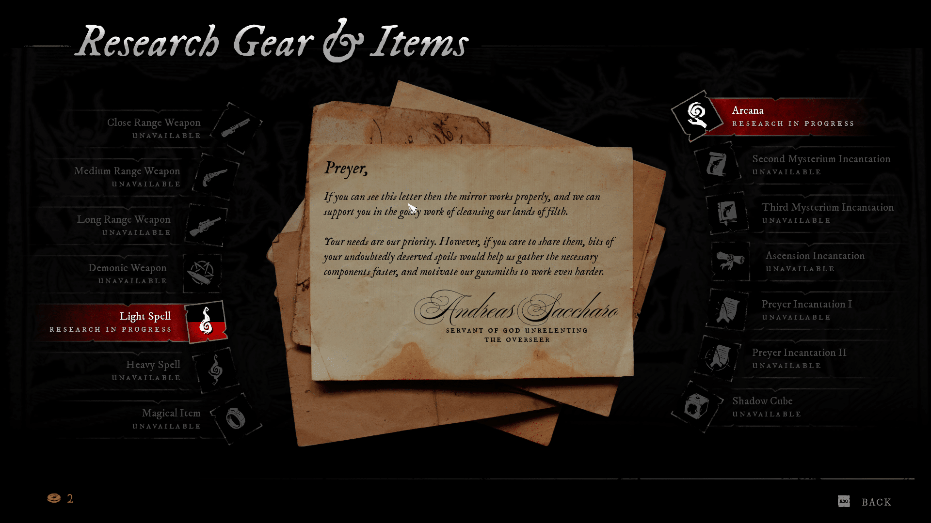 Witchfire Research Guide (Guns, Spells & More)