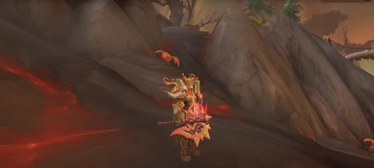 WoW 10.2 Legendary Axe Fyr'alath the Dream Render