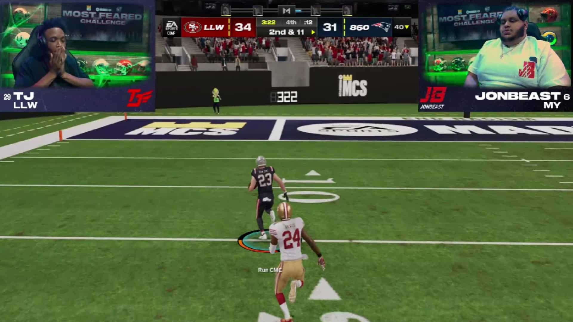 JonBeast Wins Madden MCS Most Feared Challenge