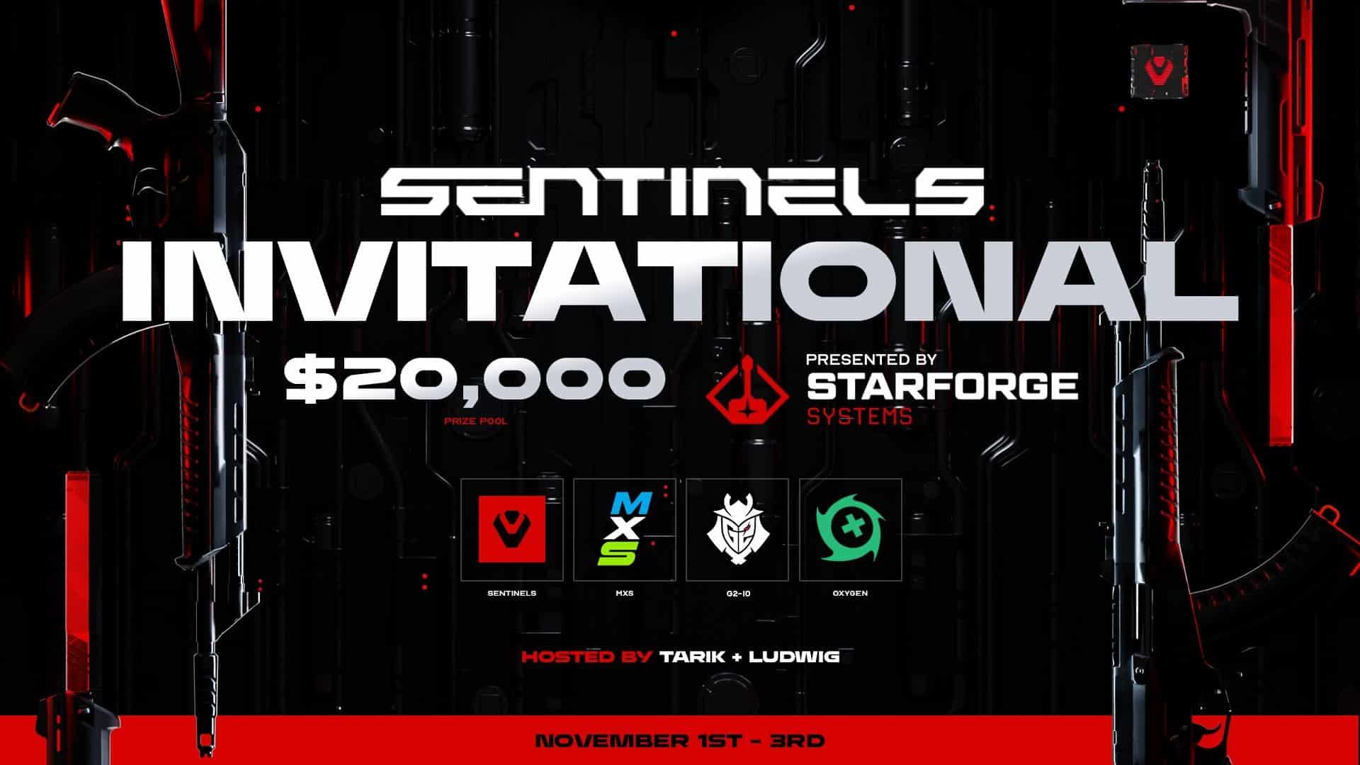 Sentinels $20K Valorant Invitational Kicks Off November 1