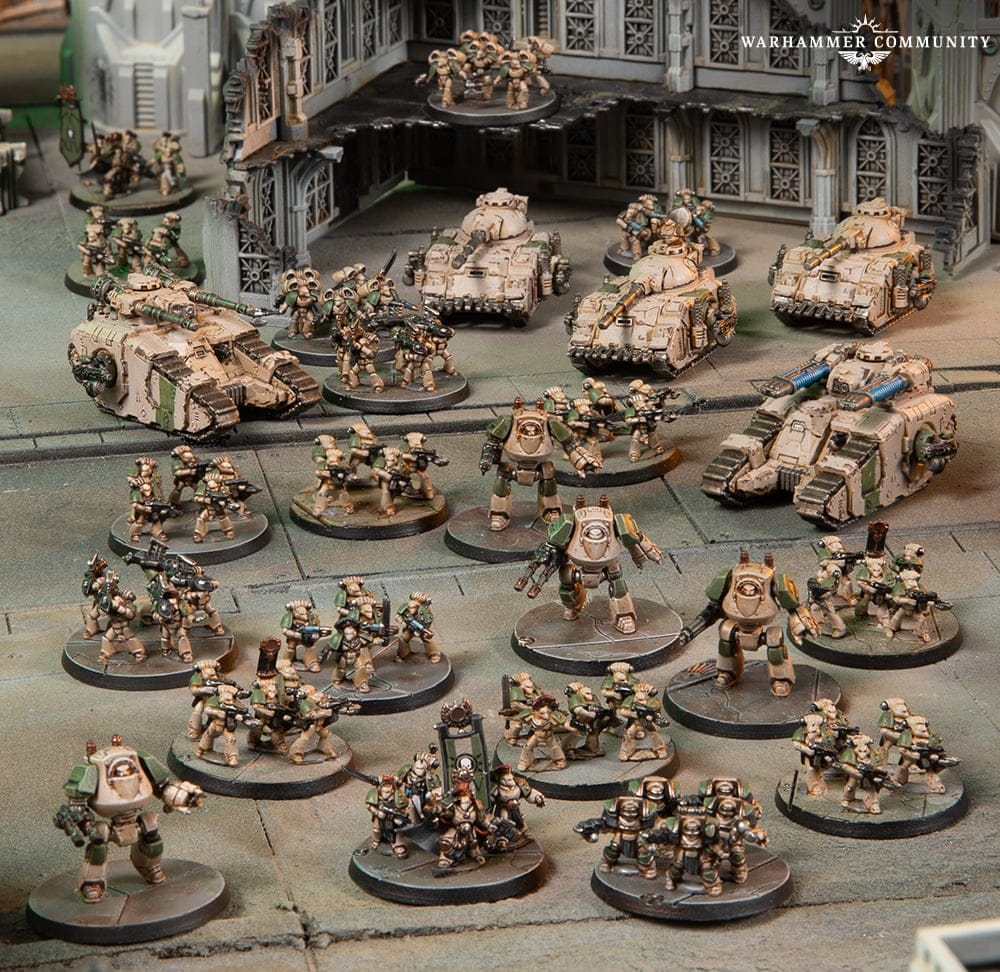 Warhammer The Horus Heresy Legions Imperialis Rules Revealed by Games ...