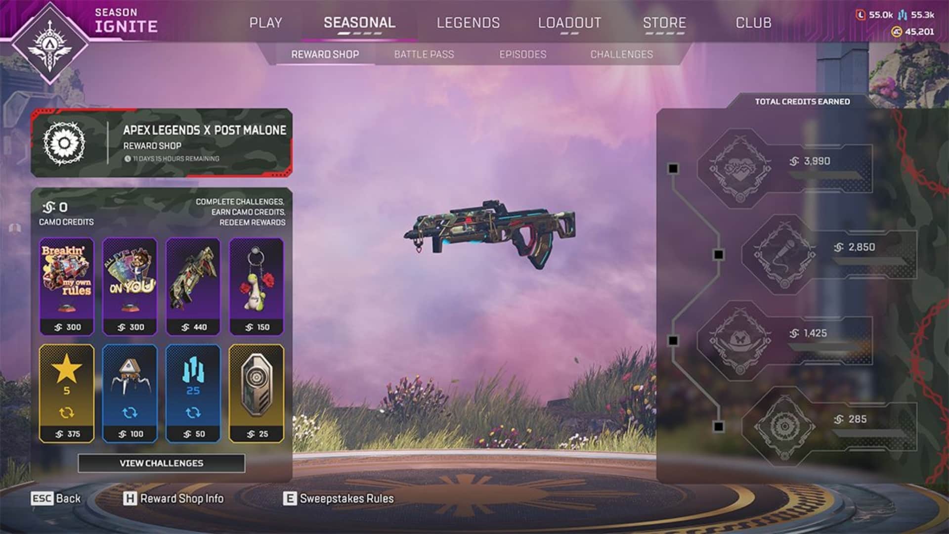 Apex Legends x Post Malone Collaboration Event Details