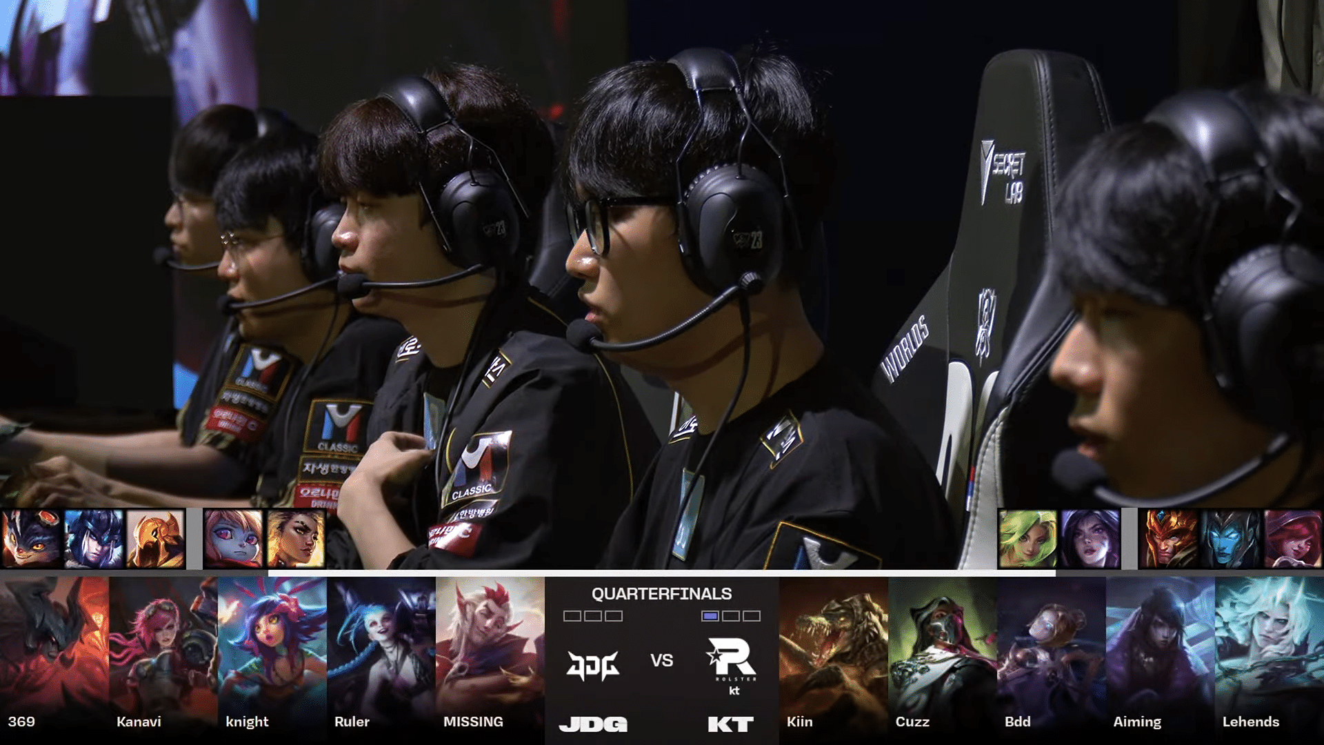 JDG vs KT Rolster Recap Worlds 2023 Quarterfinals Day 12