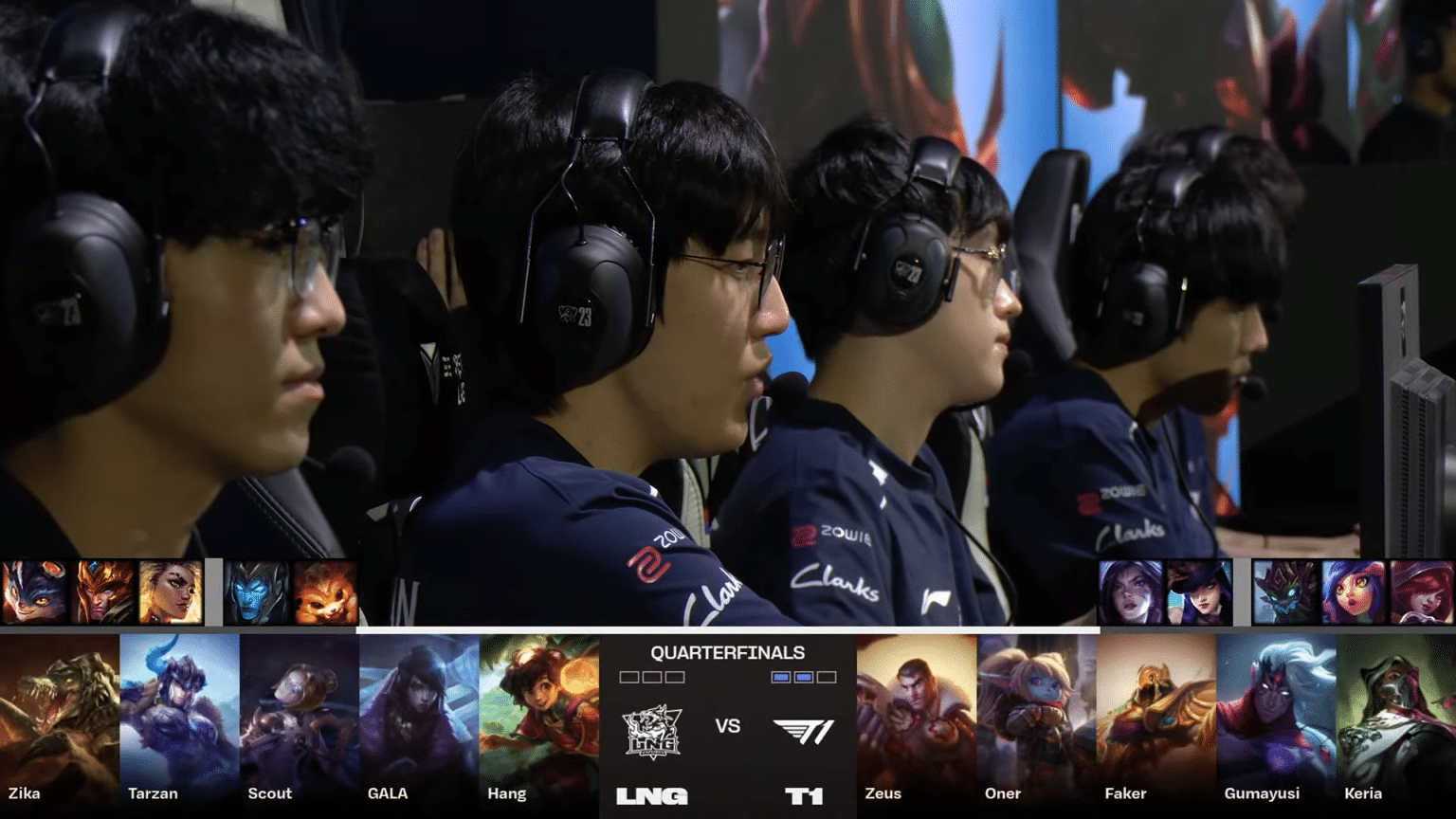 LNG vs T1 Quarterfinals Recap Worlds 2023 Day 13