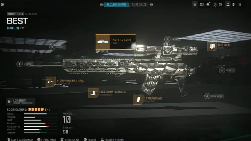 Best Longbow Class MW3 - Top 5 Loadouts