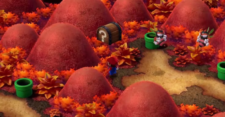 Super Mario RPG Hidden Chests: Bean Valley